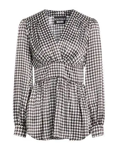 Moschino Viscose And Silk Peplum Top