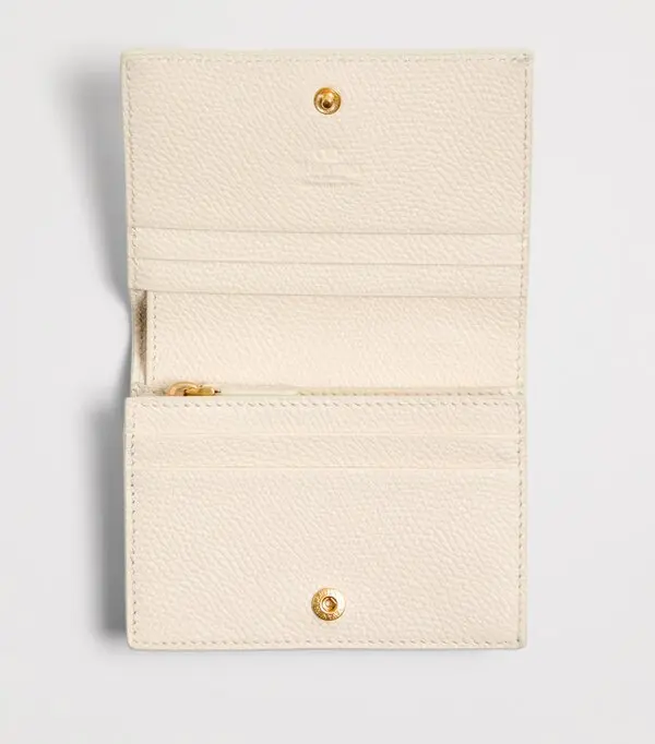 Valentino Garavani Leather Le Chat De La Maison Wallet