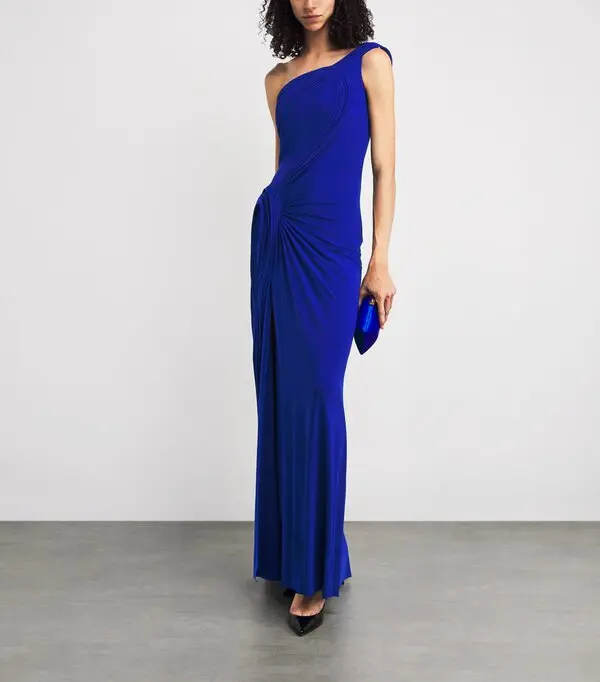 GAURAV GUPTA One-shoulder Nova Gown