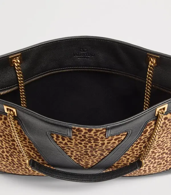 Valentino Garavani Medium Viva Superstar Tote Bag - Brown
