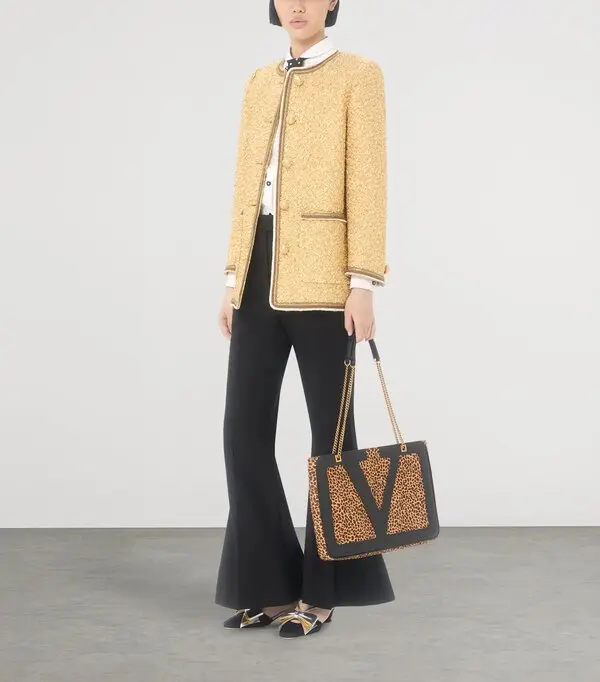 Valentino Garavani Medium Viva Superstar Tote Bag - Brown