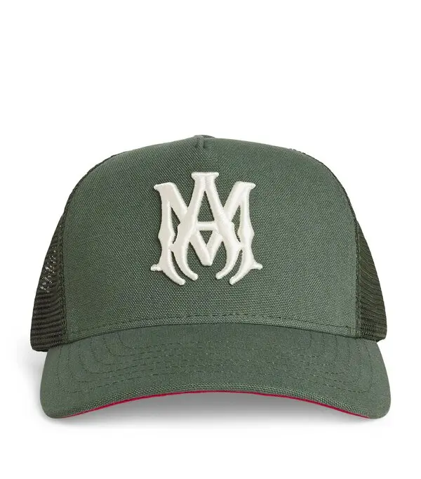 Amiri Ma Trucker Hat - Green