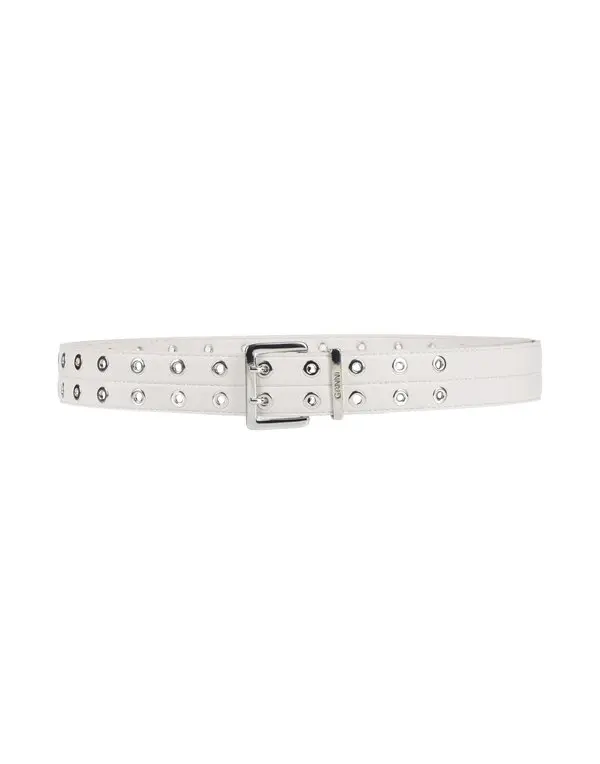 GANNI Belt With Logo Buckle