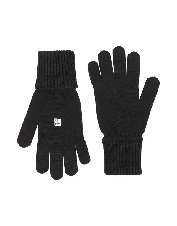 Givenchy Wool Gloves - Black