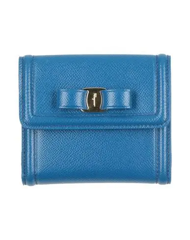 FERRAGAMO 008 Wallet Leather - Blue