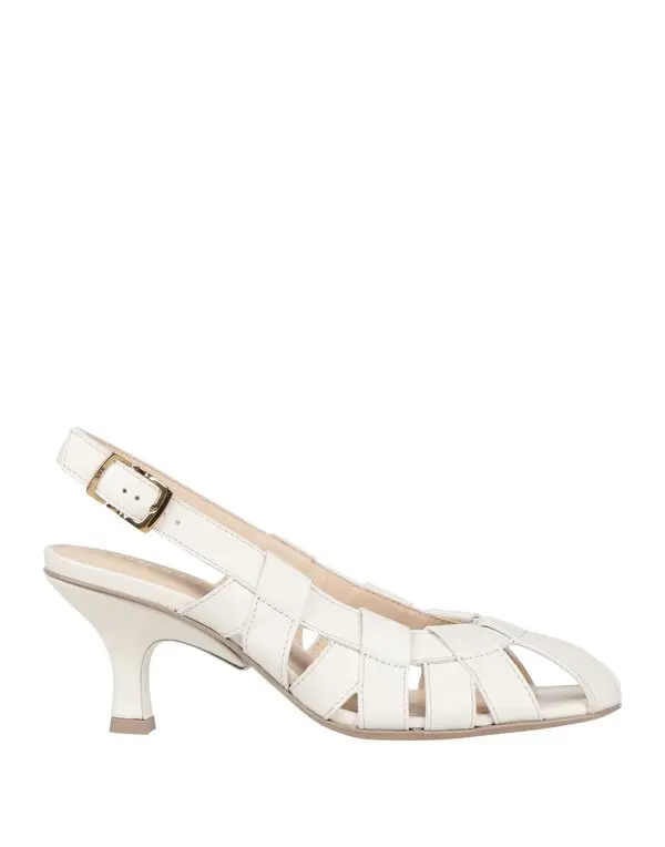 TOD'S Leather Sandals - White