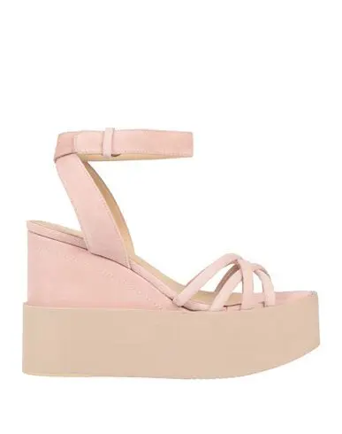 PALOMA BARCELO Suede Wedge Sandals