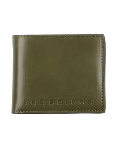 THE BRIDGE Wallet Military Cow Leather - Green