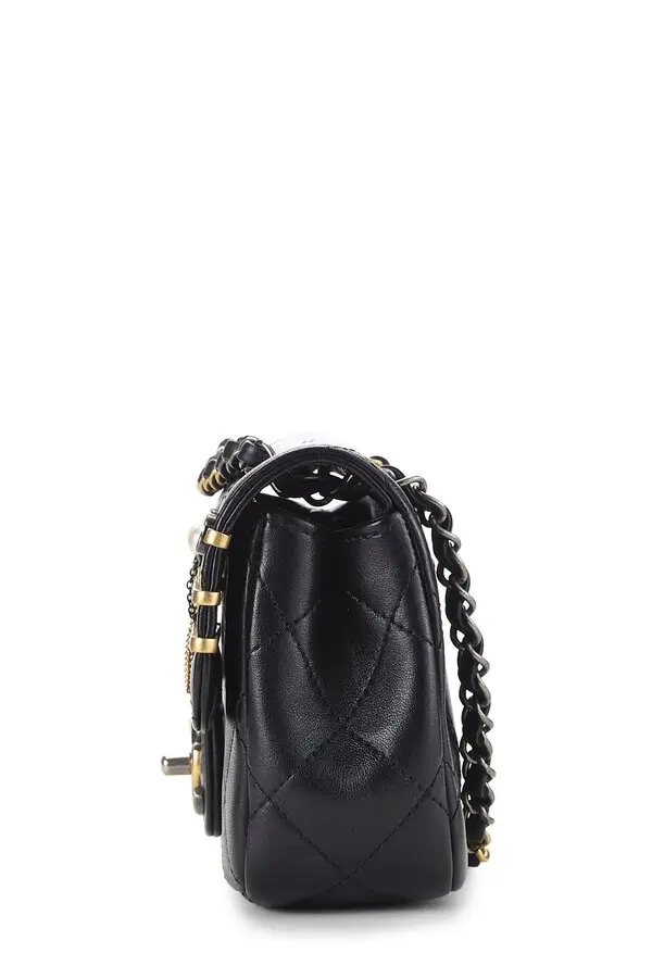 Chanel Lambskin Coco Clips Rectangular Flap