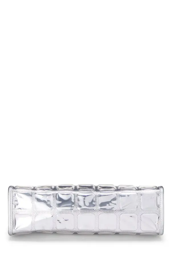 Chanel Metallic Quilted Leather Ice Cube Pochette
