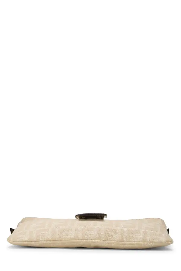 Fendi Zucca Canvas Shoulder Bag