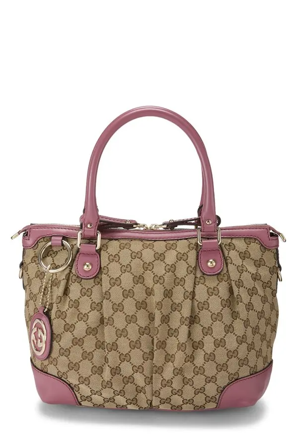Gucci Original Gg Sukey Zip Handbag