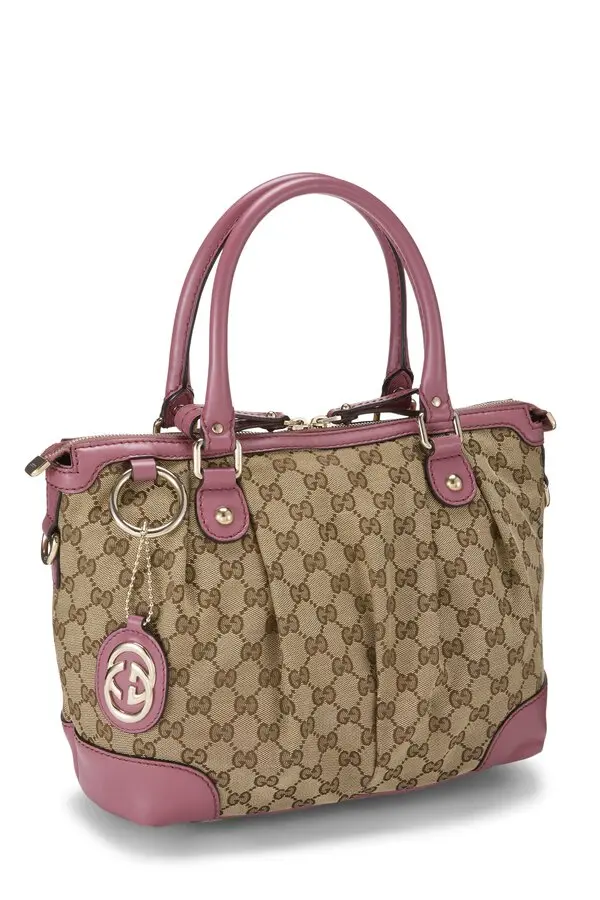 Gucci Original Gg Sukey Zip Handbag