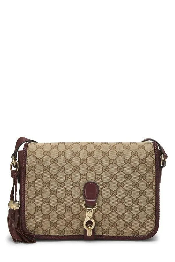 Gucci Original Gg Marrakech Crossbody - Burgundy
