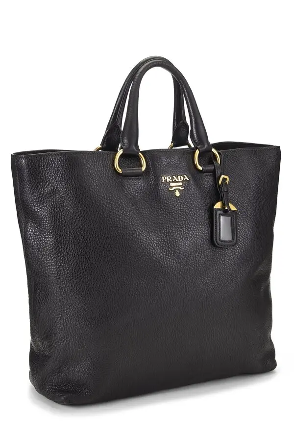 Prada Vitello Daino Shopping Tote