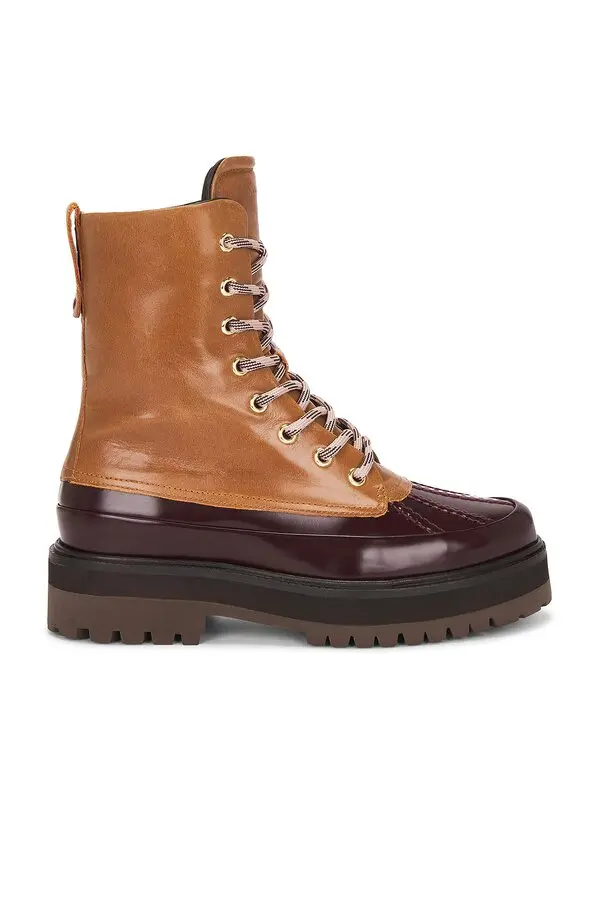 Varley Silo Winter Boot - Bordo & Camel