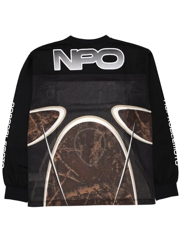 NO PROBLEMO Alien Ls Moto Sweatshirt