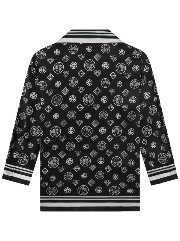 Casablanca Monogram Pajama Shirt