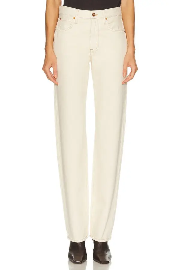 SLVRLAKE Phoenix Relaxed Straight-leg Jeans