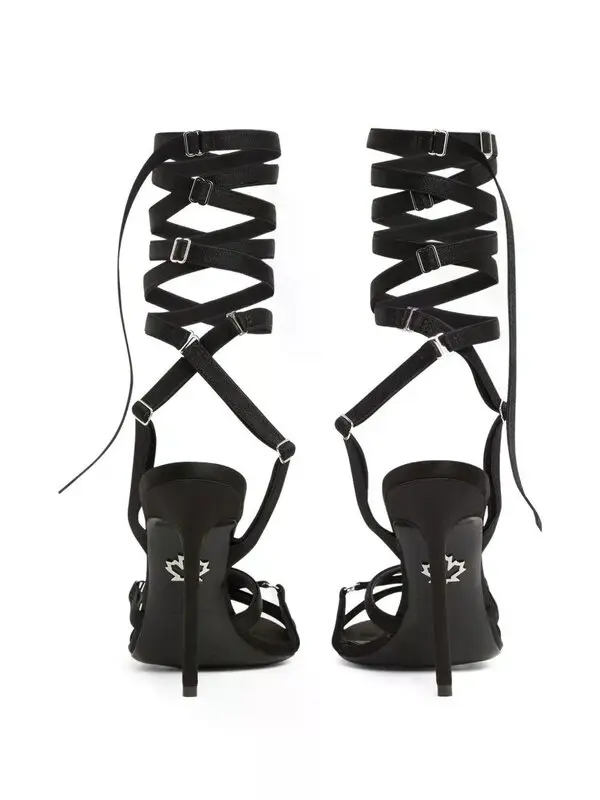 Dsquared2 X Magliano Strappy Stiletto Sandals