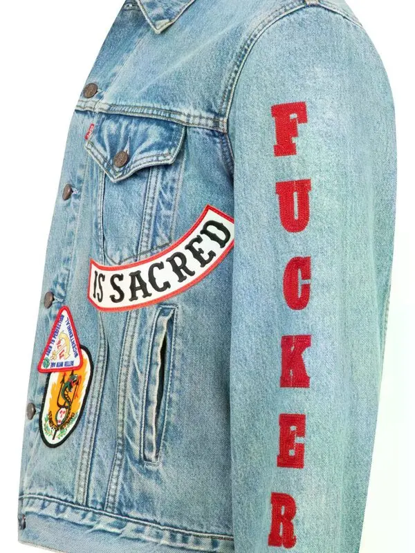 BETTER WITH AGE Clark Patchwork Denim Jacket