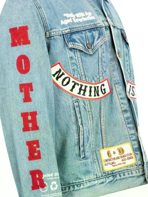 BETTER WITH AGE Clark Patchwork Denim Jacket
