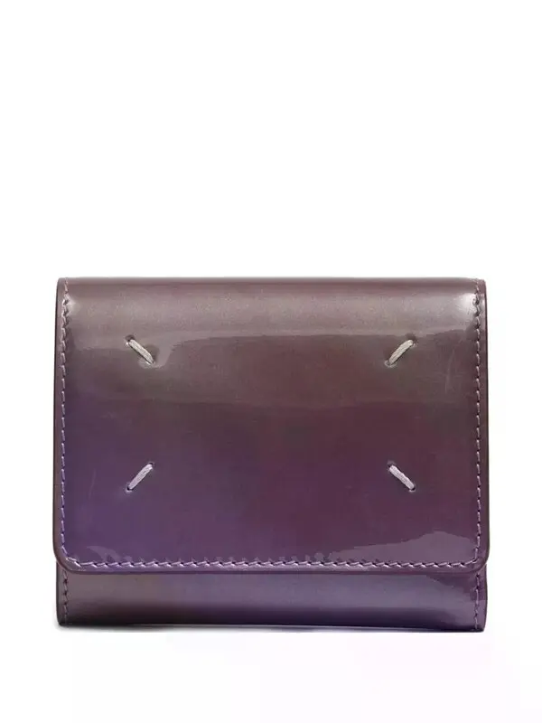 MAISON MARGIELA Four-stitches Leather Wallet - Pink