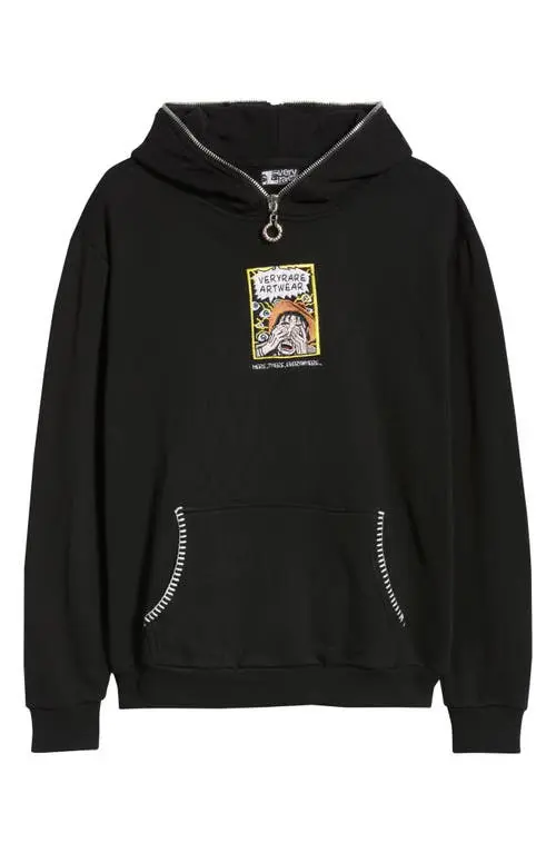 VERYRARE Cowboy Eyes Embroidered Hoodie