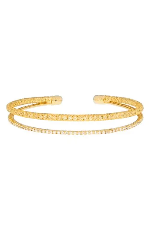 MARLYN SCHIFF Kate Cuff Bracelet - Gold