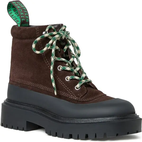 LOEFFLER RANDALL Remy Cap-toe Hiking Boots
