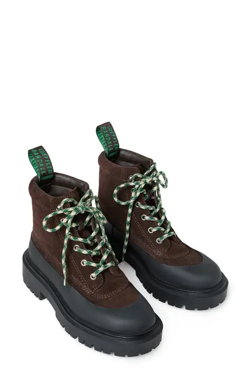 LOEFFLER RANDALL Remy Cap-toe Hiking Boots