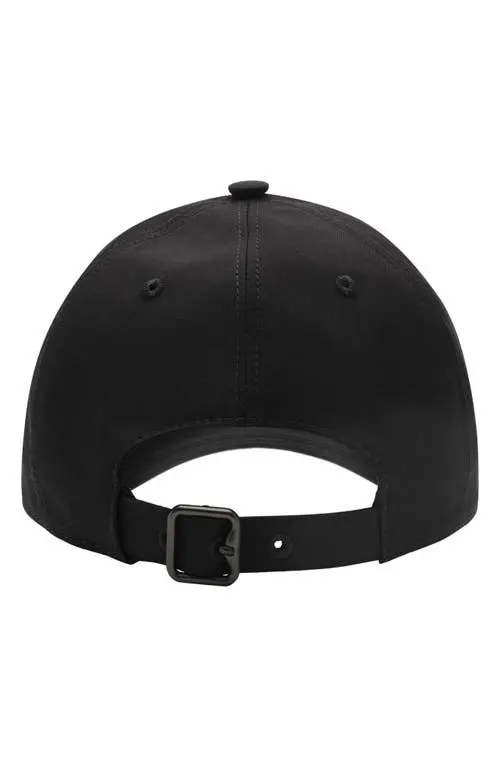 Burberry Script Gabardine Adjustable Baseball Cap