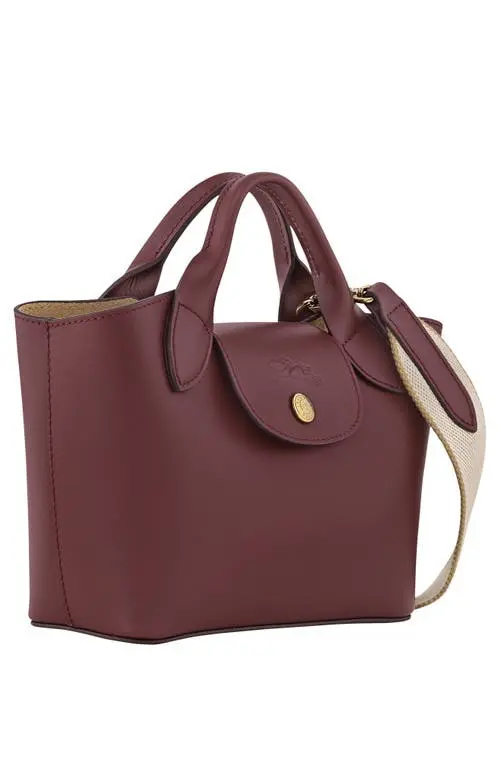 Longchamp Pure Timeless Leather Crossbody Bag