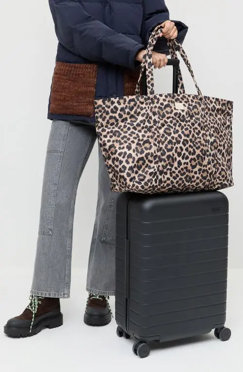 LOEFFLER RANDALL Dina Leopard Print Tote