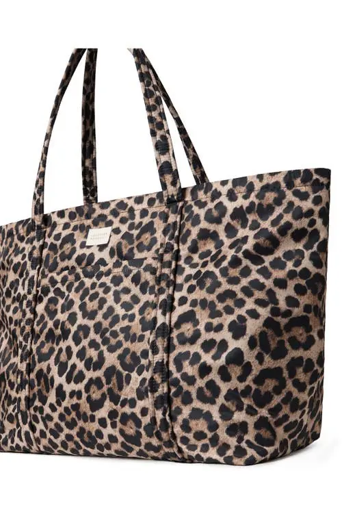 LOEFFLER RANDALL Dina Leopard Print Tote