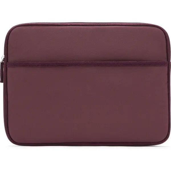Mango Nylon Laptop Case - Burgundy