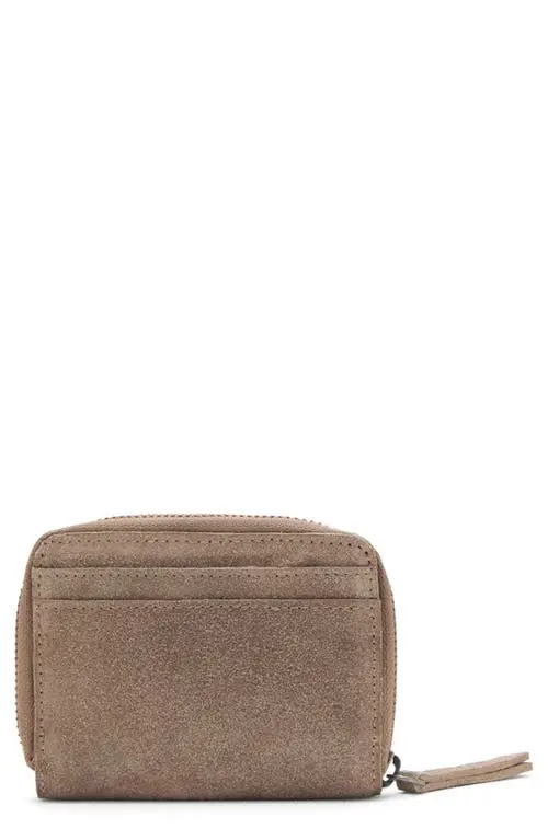 Mango Stud Leather Coin Pouch - Sand