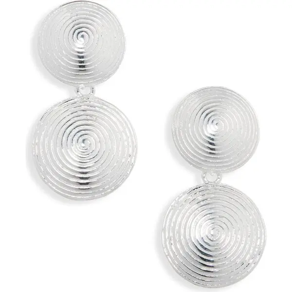 Lié Studio The Rita Drop Earrings - Silver