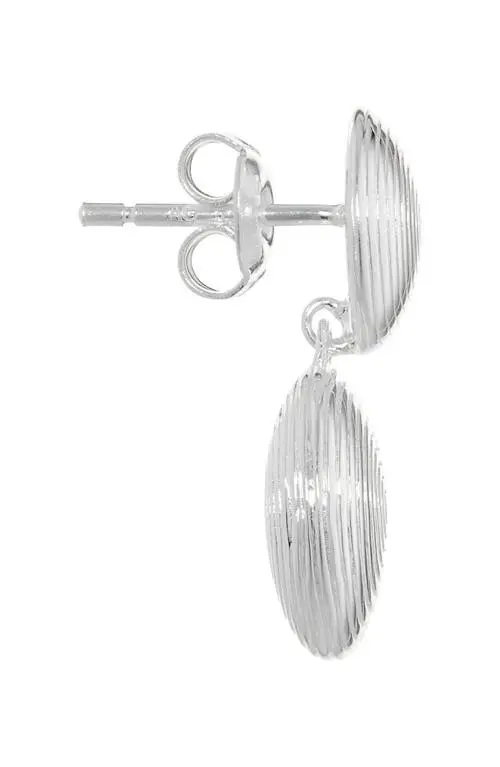 Lié Studio The Rita Drop Earrings - Silver