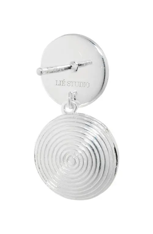 LIÉ STUDIO The Rita Drop Earrings - Silver