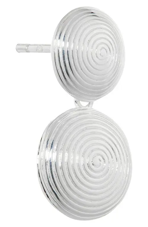 LIÉ STUDIO The Rita Drop Earrings - Silver