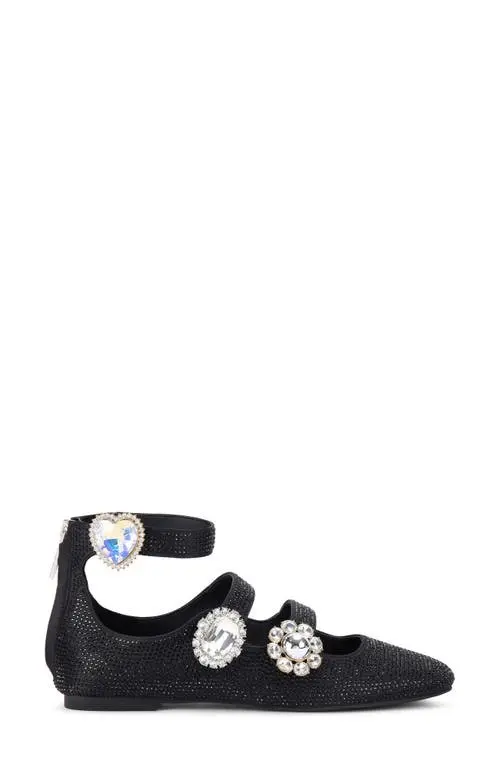 Kurt Geiger Ankle Strap Ballet Flats