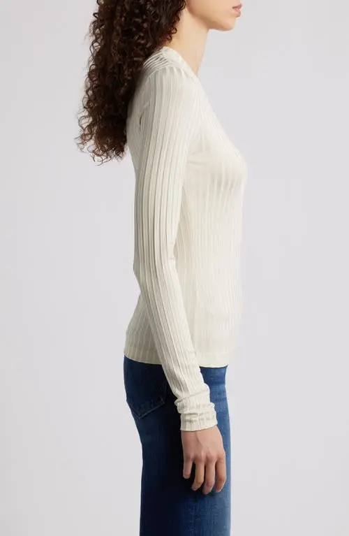 Rag & Bone Natalia Slim Fit Rib Top