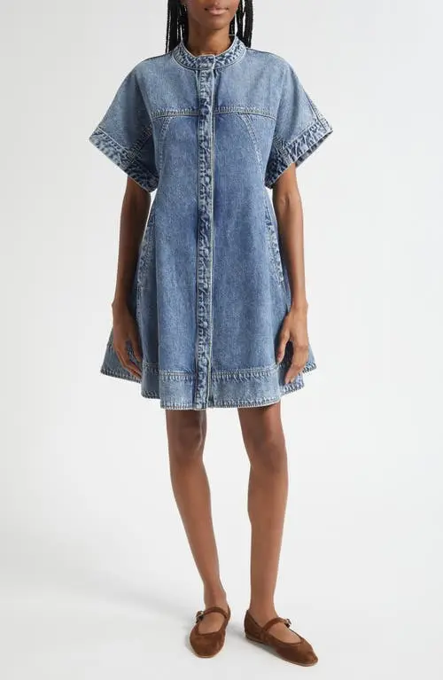 3.1 Phillip Lim Cotton Denim A-line Dress