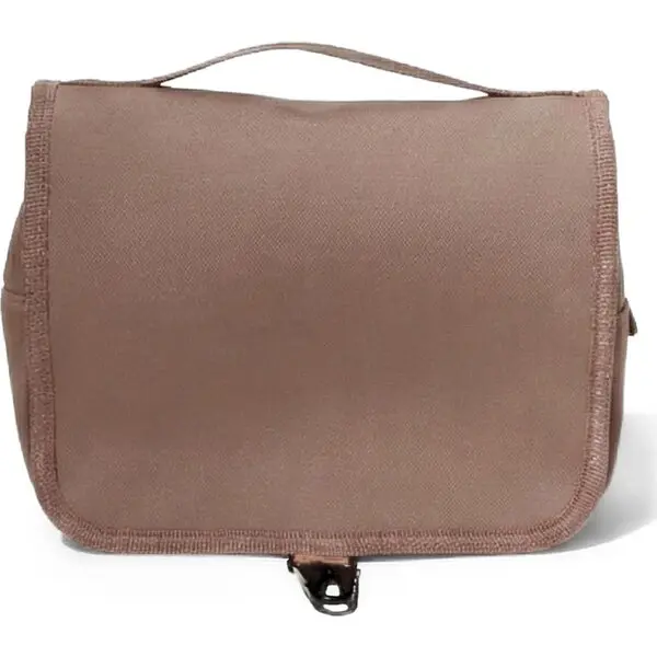 POP UPS BRAND Neoprene Water-resistant Hanging Toiletry Case - Mocha
