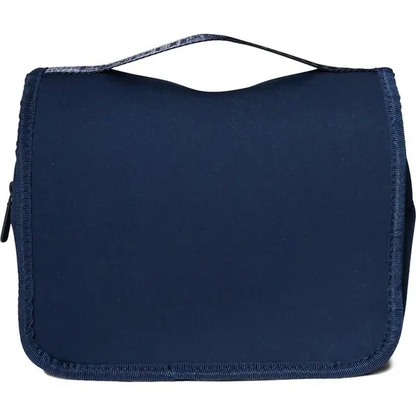 POP UPS BRAND Neoprene Water-resistant Hanging Toiletry Case - Navy Blue