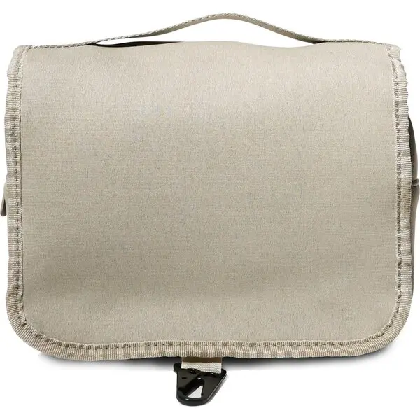 POP UPS BRAND Neoprene Water-resistant Hanging Toiletry Case - Taupe