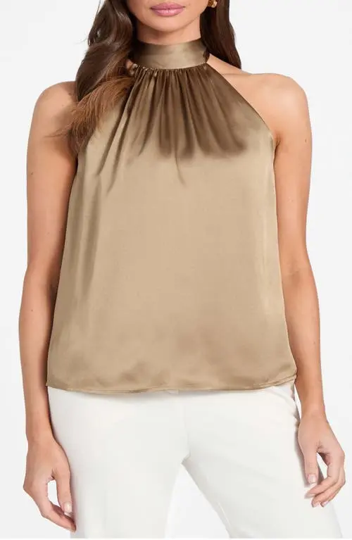 MARCIANO Elisa Sleeveless Silk Top