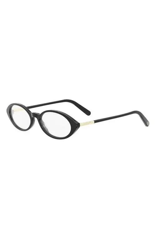 Dior Mini Cd O R8i 51mm Oval Optical Glasses
