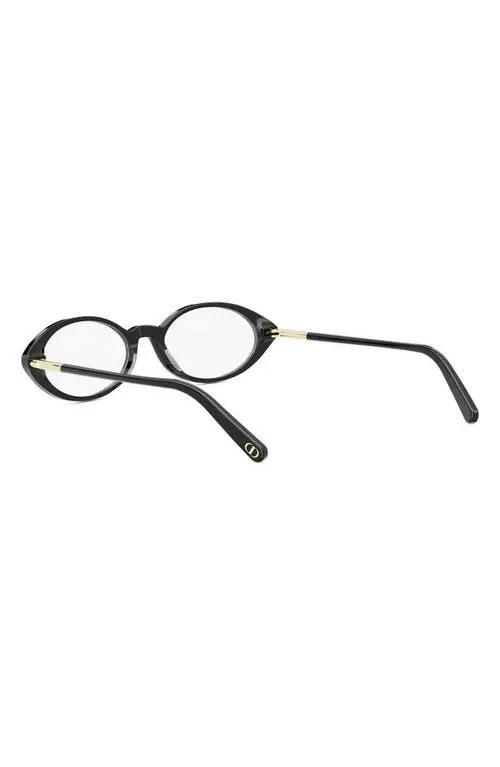Dior Mini Cd O R8i 51mm Oval Optical Glasses